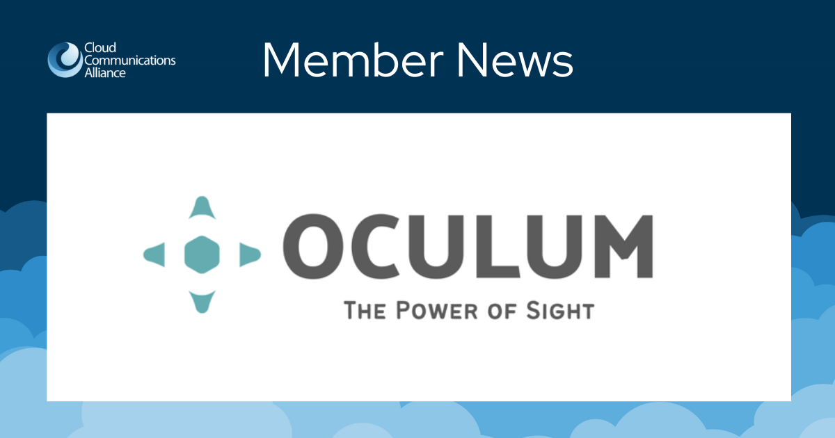 Oculum Announces Cloud Communications Alliance Membership